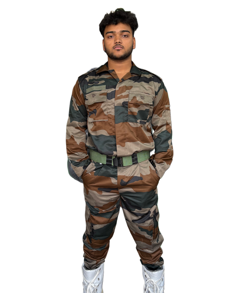 Army print American pattern Dress – Arjun Army Store